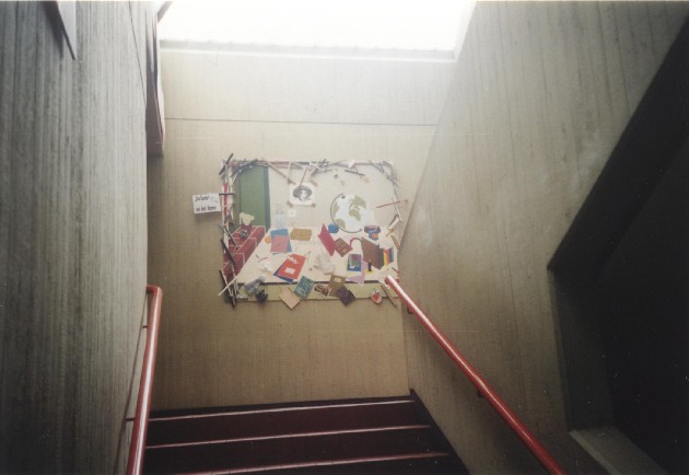 Treppenhaus zum Kunstraum Treppenhaus zum Kunstraum